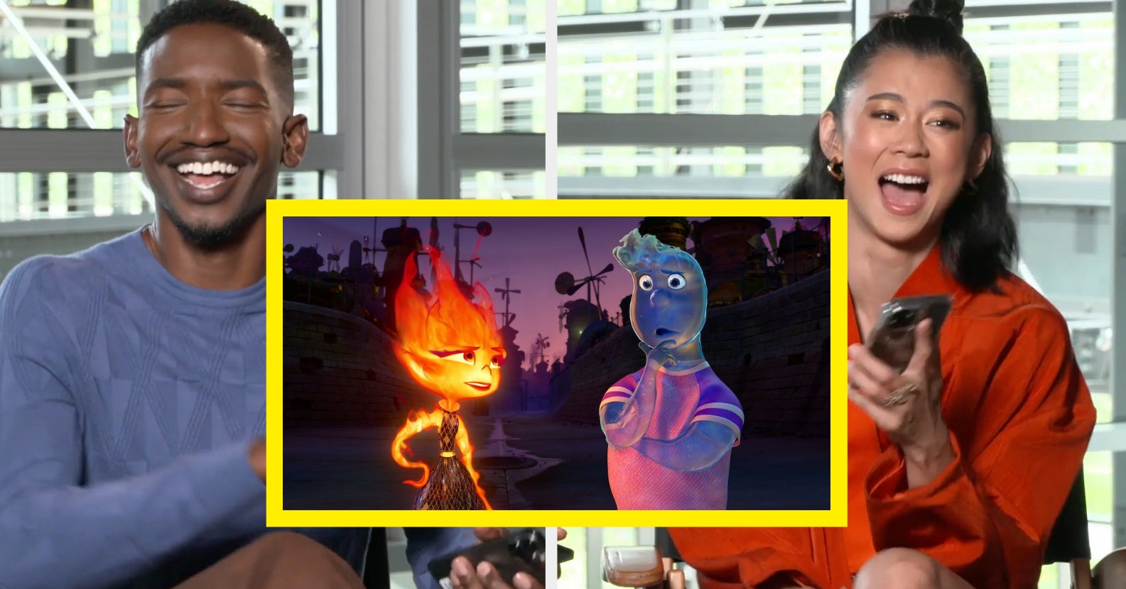 Elemental Cast Takes Element Personality Quiz — You Can Too