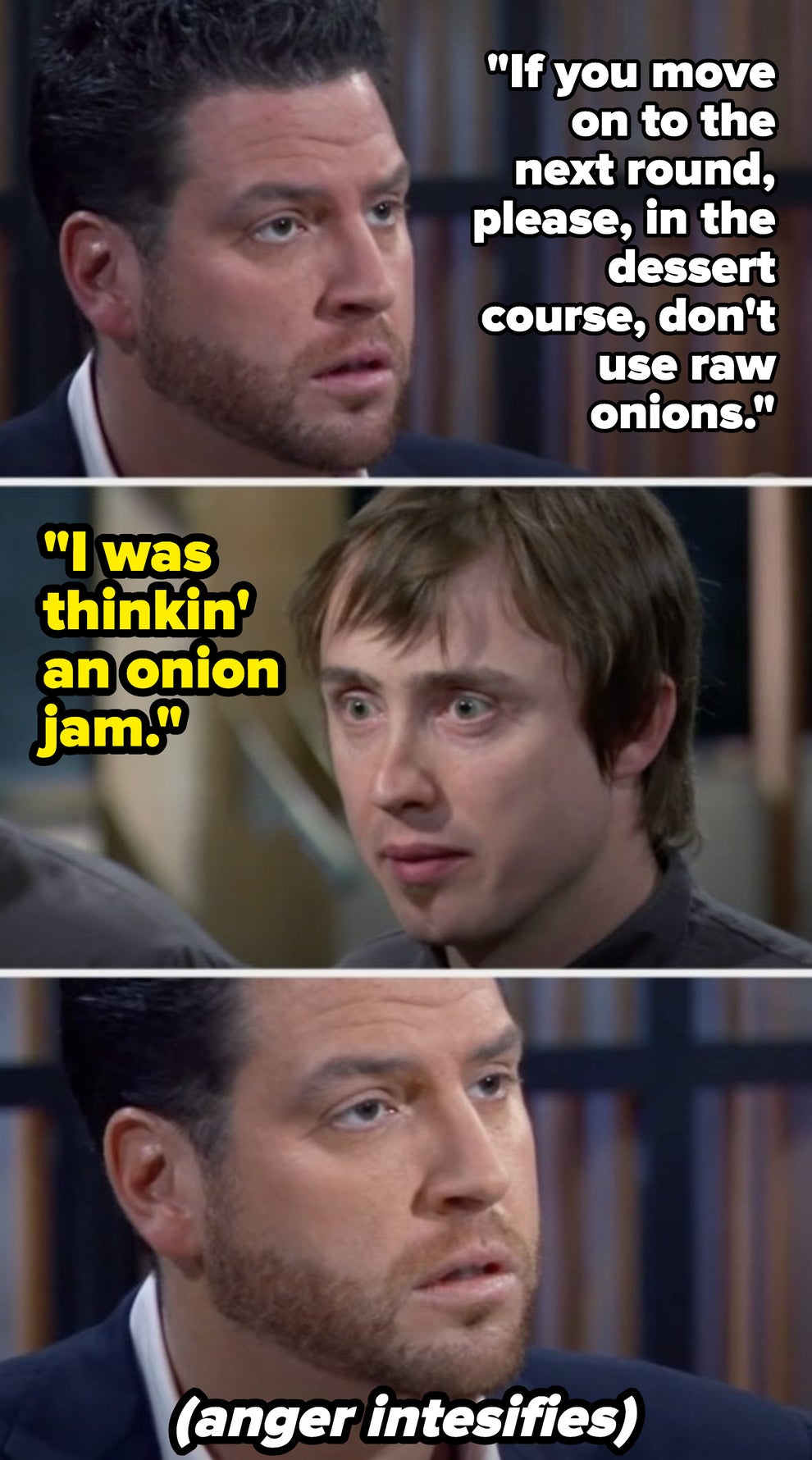 19 Awkward Moments From Cooking Competition Shows