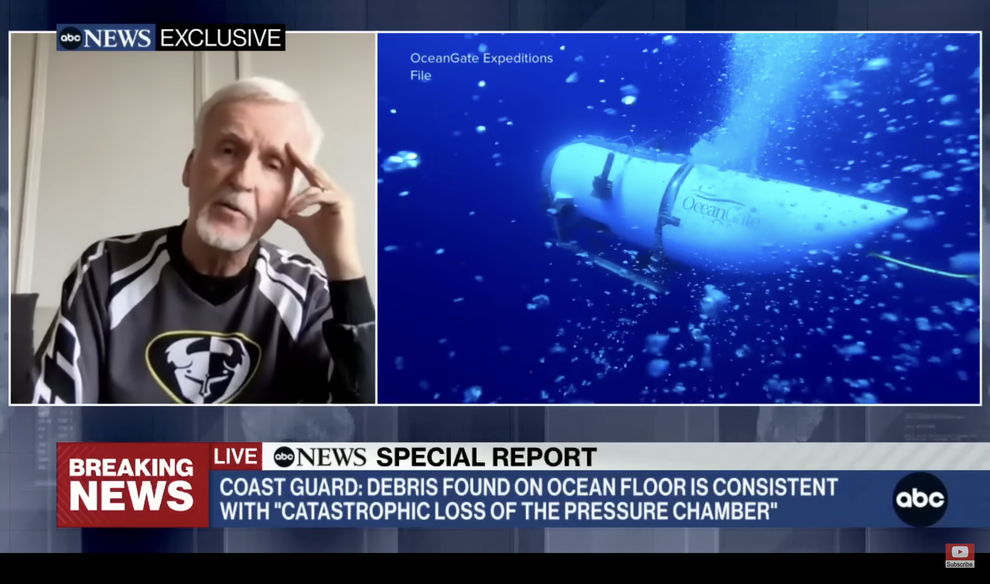 James Cameron First Suspected The Titan Submersible Imploded Days Ago