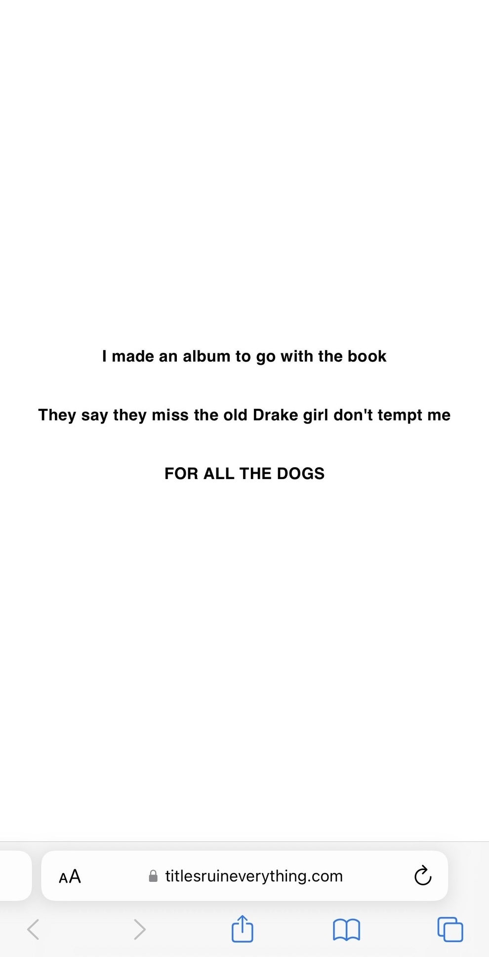 Drake Announces New Album With Poetry Book | Complex