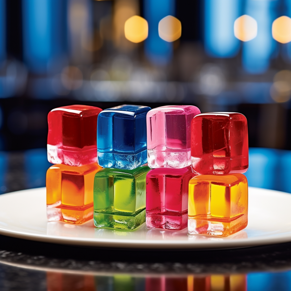 AI Candy As Michelin-Starred Dishes Images