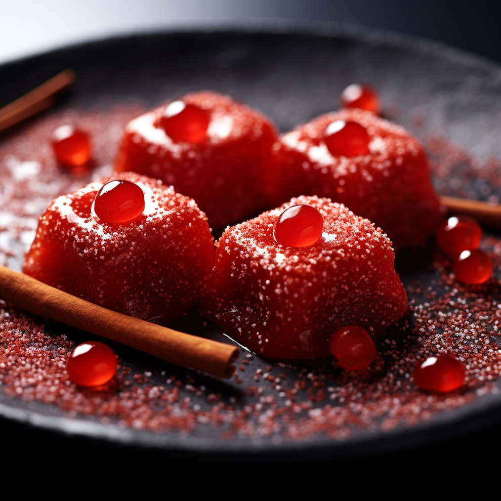 AI Candy As Michelin-Starred Dishes Images