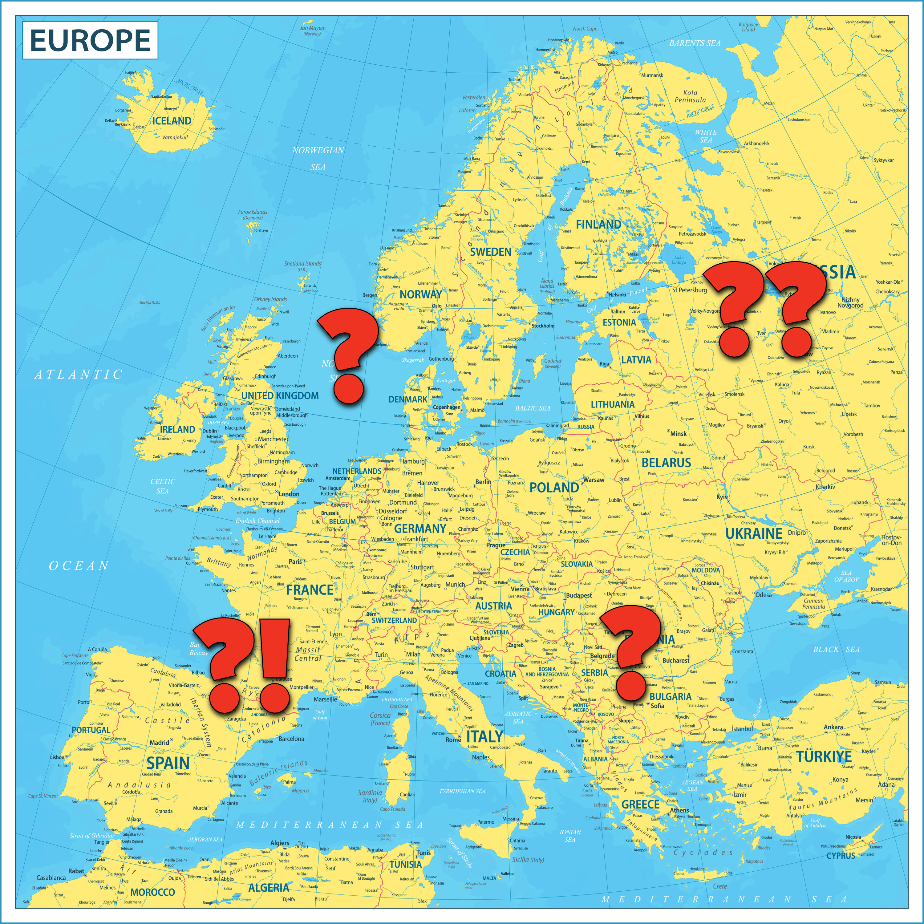 115 Geography Trivia Questions That Might Stump You