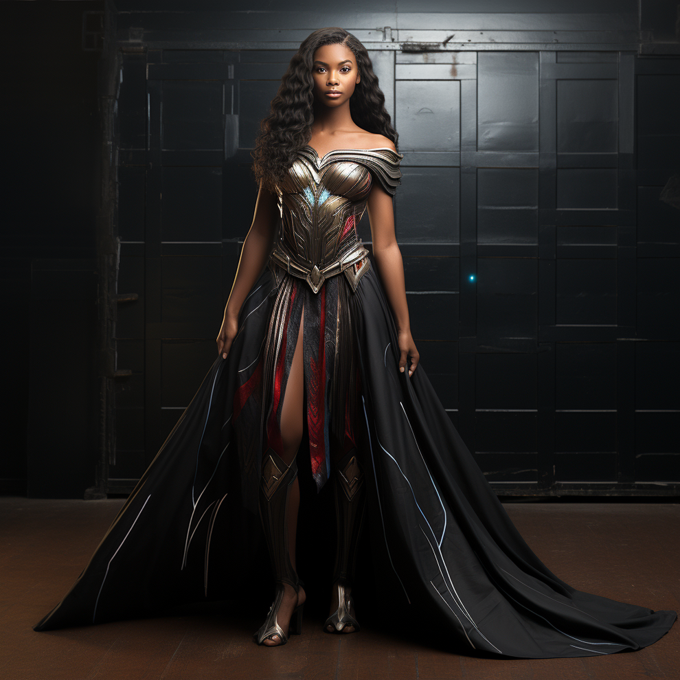 AI Created Marvel Gowns
