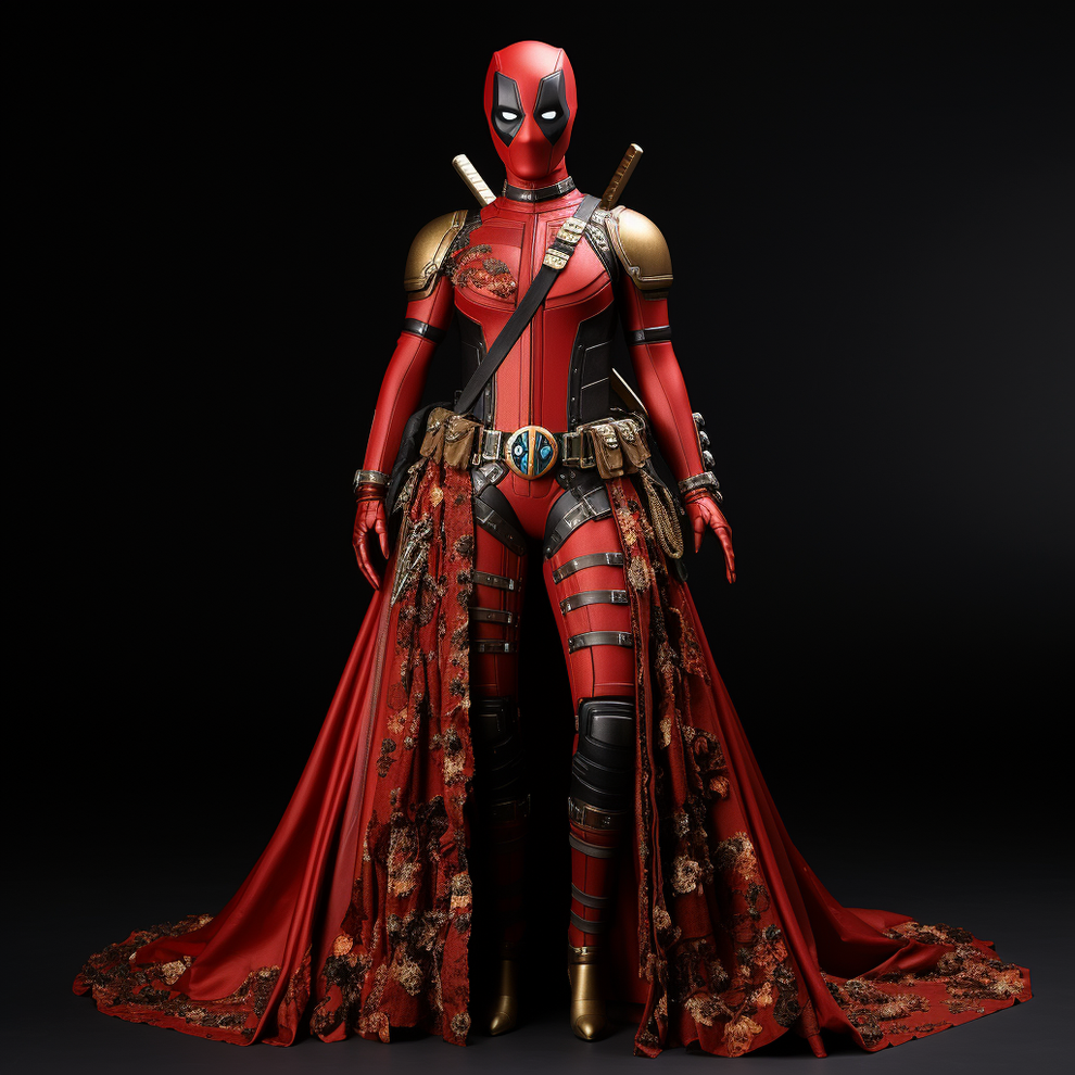 AI Created Marvel Gowns