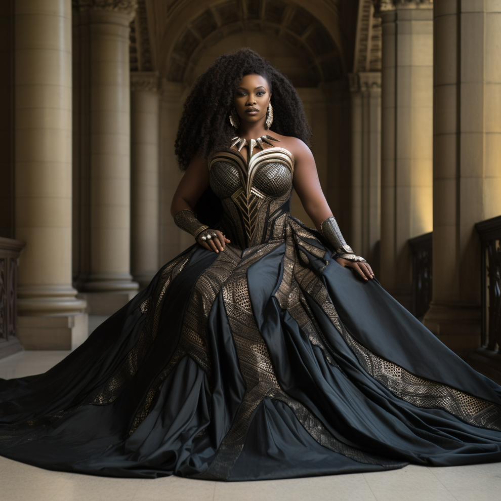 AI Created Marvel Gowns