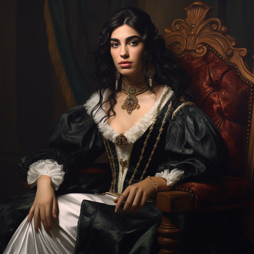 AI Portraits Of Pop Stars As 1800s Royalty