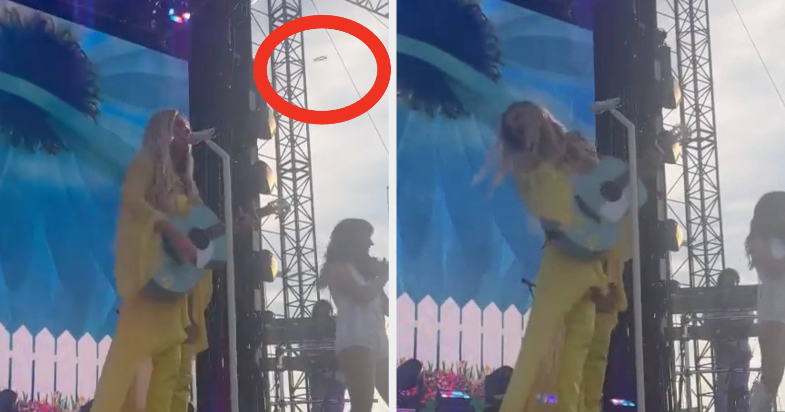 Kelsea Ballerini Is The Latest Pop Star To Be Hit With A Flying Object ...