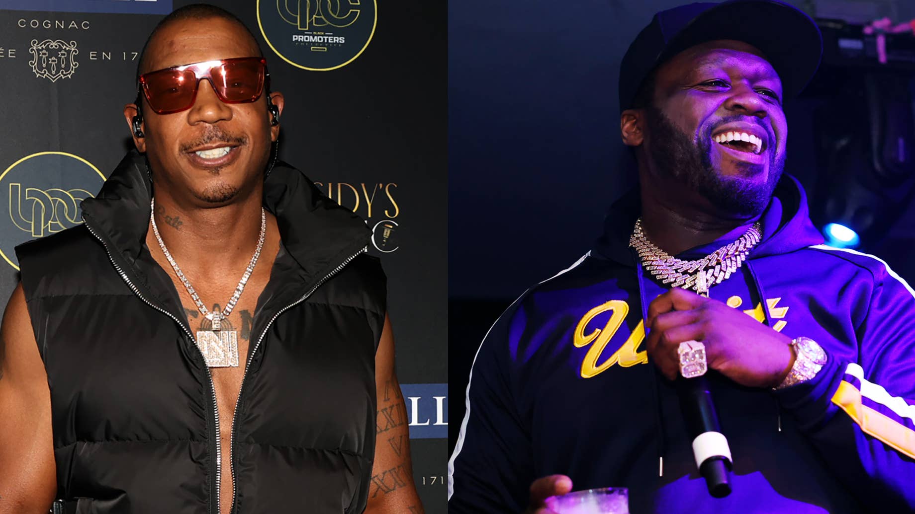50 Cent Again Mocks Ja Rule, This Time for Stretcher Stage Entrance ...