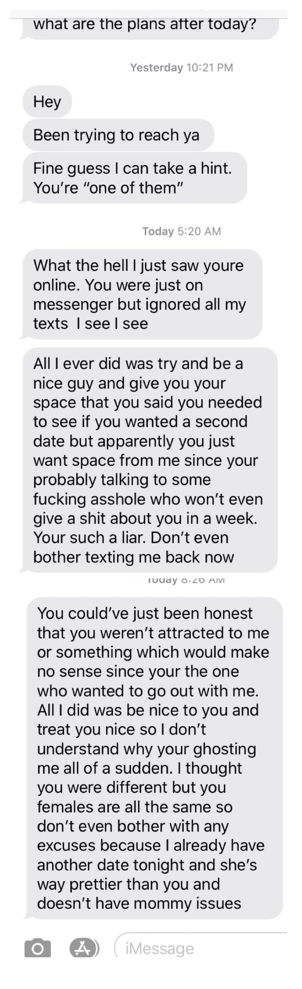 19 "Nice Guy" Text Convos That Took A 180°