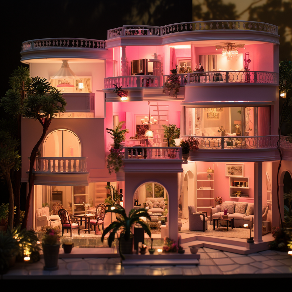 Barbie's Dreamhouse In 35 Countries Around The World AI