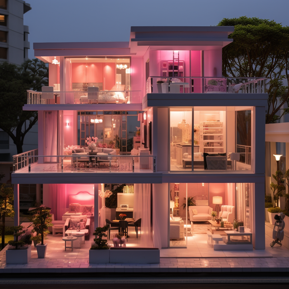 Barbie's Dreamhouse In 35 Countries Around The World AI