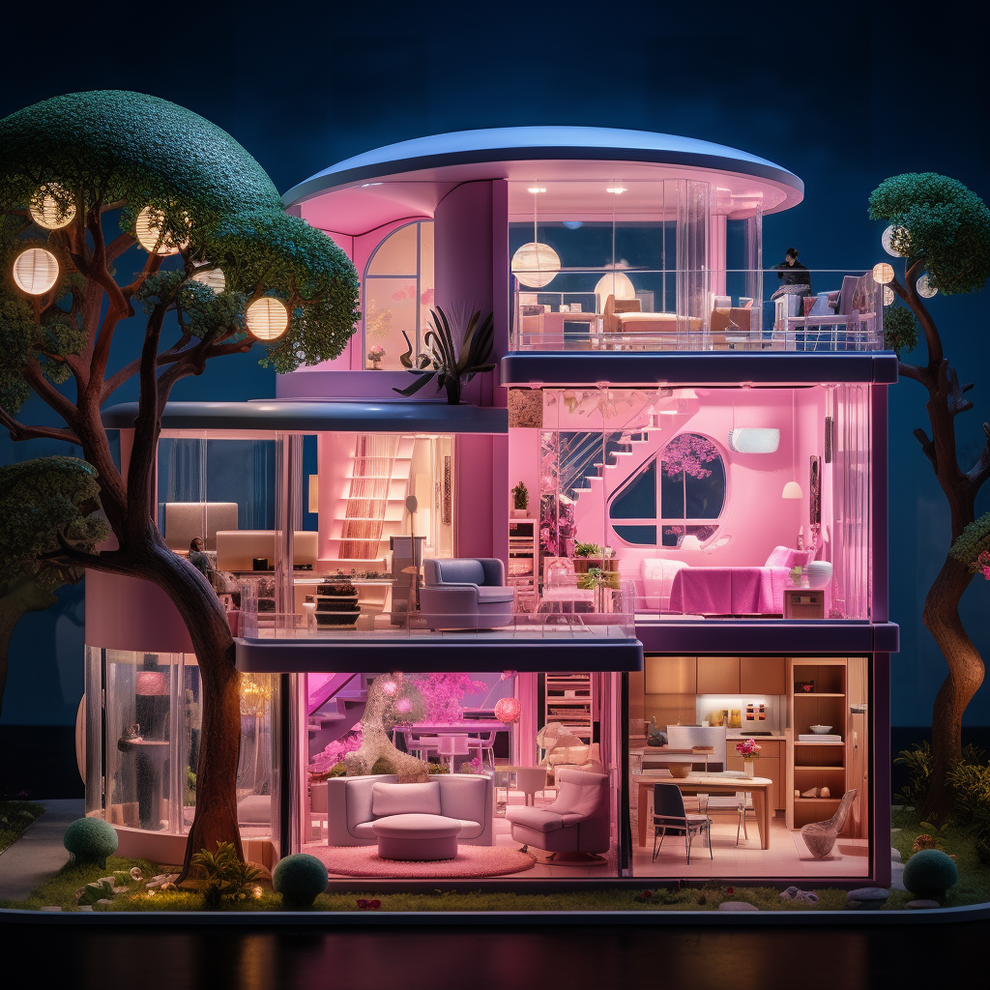 Barbie's Dreamhouse In 35 Countries Around The World AI