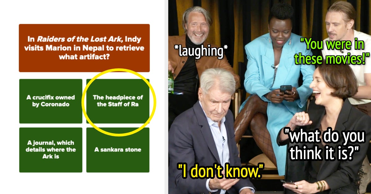 Harrison Ford Indiana Jones Trivia Quiz - Entertainer.news