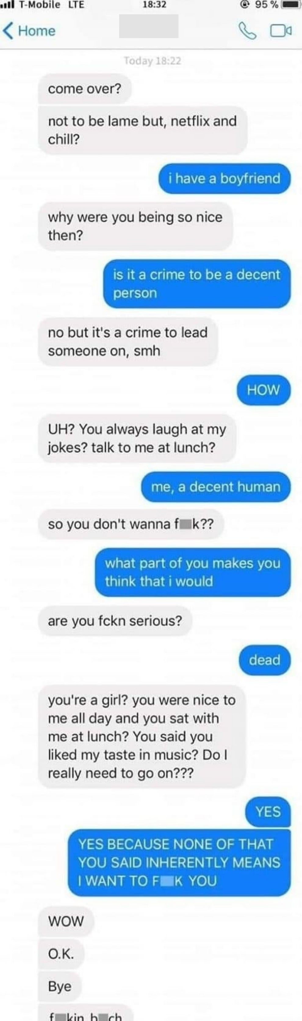 19 "Nice Guy" Text Convos That Took A 180°