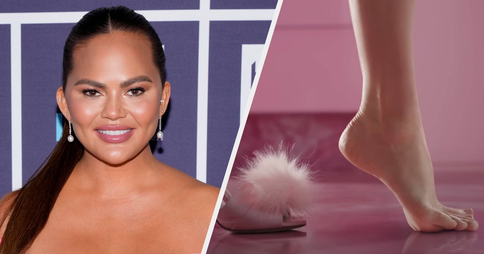 Chrissy Teigen Re-Created The "Barbie" Arched Feet Scene, And Her ...