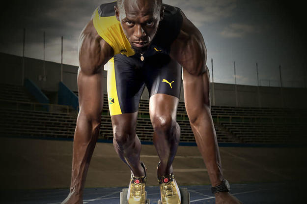 You Can Win a Golden Track Spike Signed by Usain Bolt | Complex