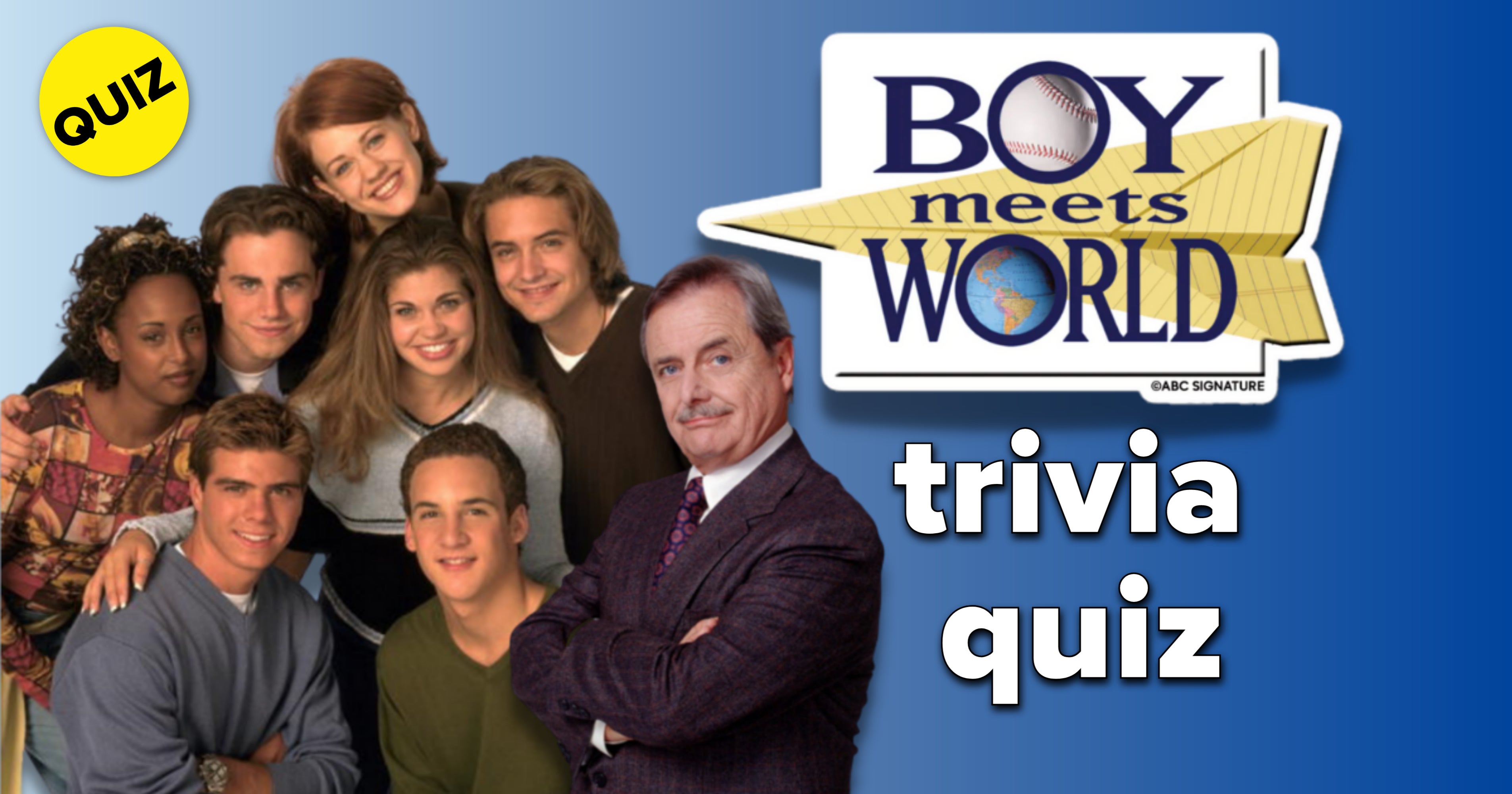 Boy Meets World Trivia Quiz