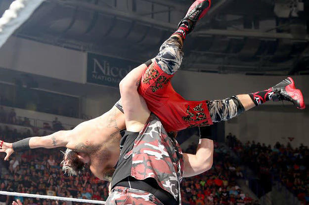 WWE Star Enzo Amore Wrestled in "Flu Game" Air Jordans | Complex