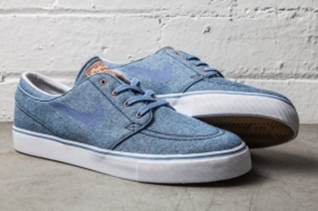 Blue Denim Takes Over The Nike SB Stefan Janoski | Complex