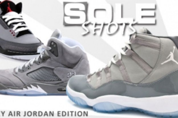 Sole Shots: Grey Air Jordan Edition | Complex