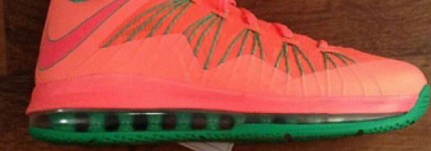 Lebron 10 Low Watermelon On Feet