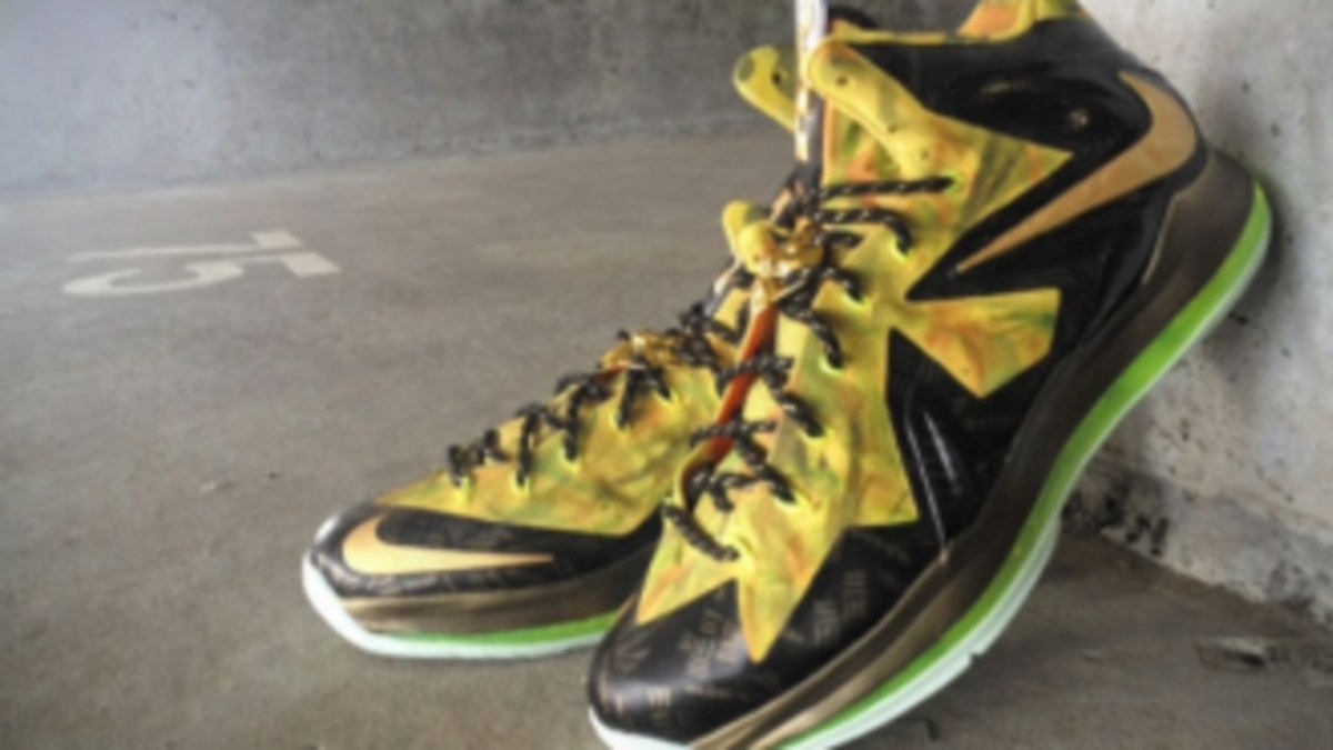 Lebron X Custom Mache