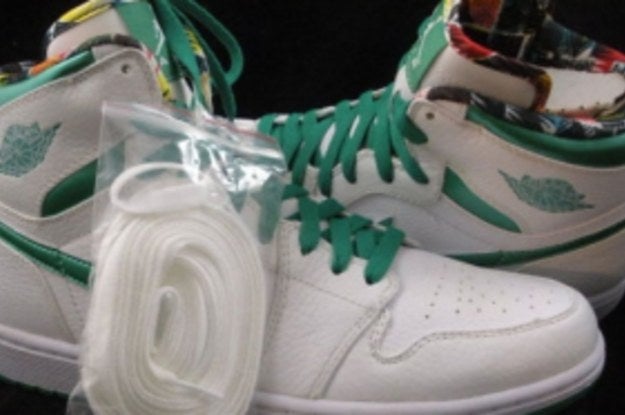Air Jordan Retro 1 - White/Sea Green "DTRT" Sample | Complex