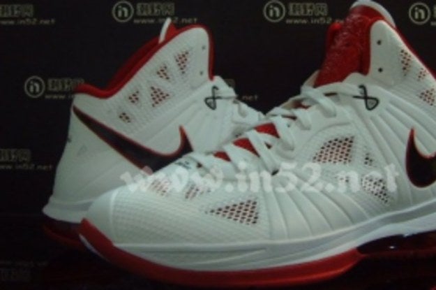 Nike LeBron 8 P.S. - White/Varsity Red-Black - New Images | Complex