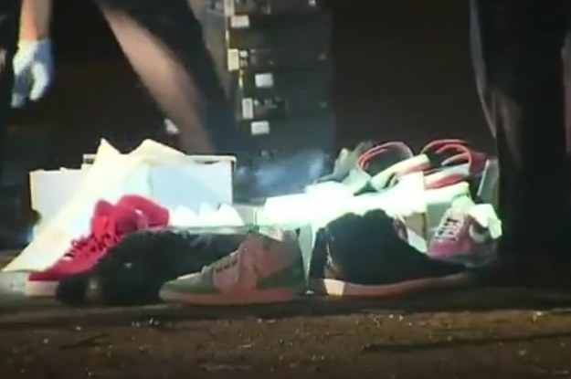 Thieves Sledgehammer Into Foot Locker for Sneaker Burglary | Complex