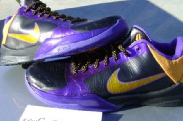 Zoom Kobe V Lakers Colorway | Complex