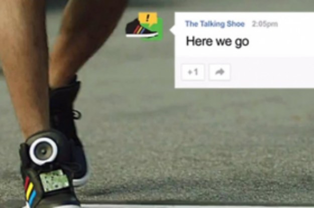 Google unveils Talking Shoe With adidas | Complex