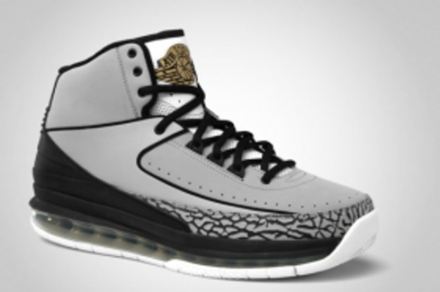 Air Jordan 2.0 - Wolf Grey/Black-White-Metallic Gold - Official Images ...