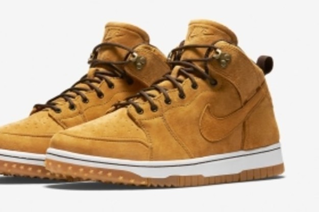 Nike Just Released a 'Wheat' Dunk Sneakerboot | Complex