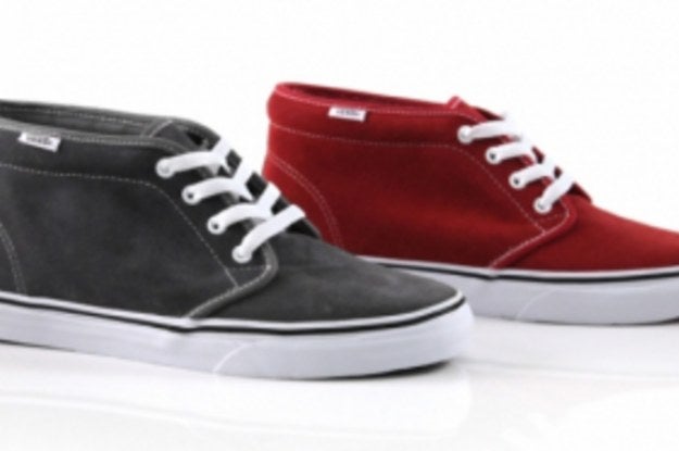 VANS Chukka Boot - Deep Red & Grey | Complex
