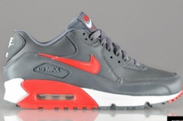 Nike Air Max 90 Essential - Dark Grey/University Red | Complex