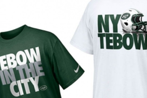 Nike Tim Tebow "In The City" & "Helmet" T-Shirts Available | Complex