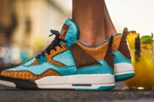 Maggi Unleashes the 'Tropical Beast' Air Jordan 4 | Complex