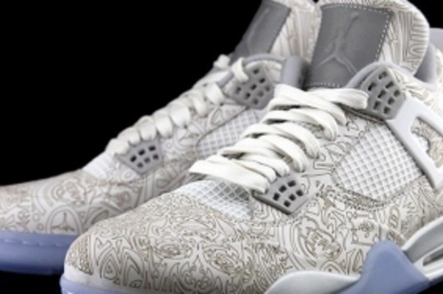Laser Etchings, Icy Soles, and a Reflective Tongue for the Jordan 4 ...