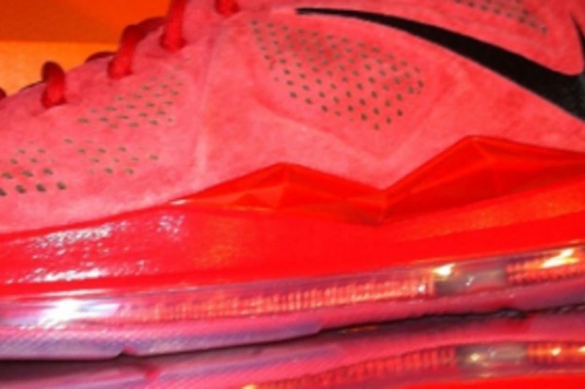 Lebron 10 Red Suede
