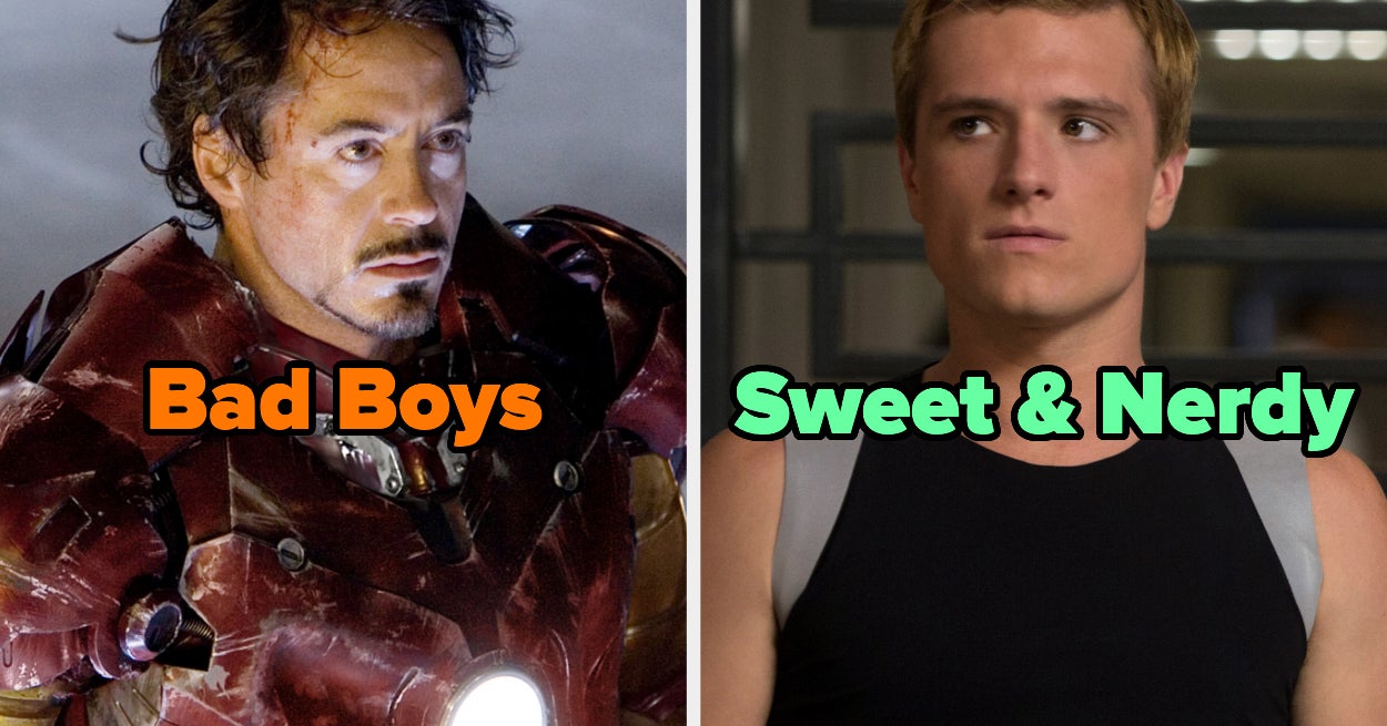 Pick Fictional Men Guess Taste In Men Quiz