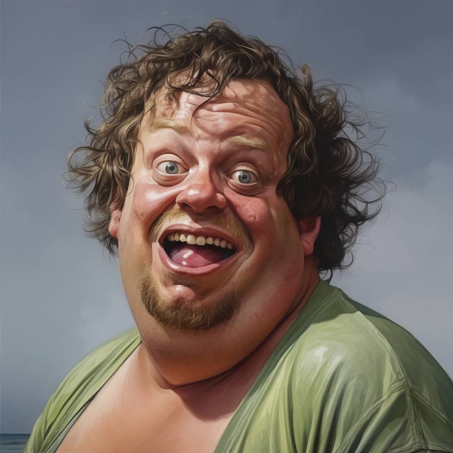 AI generated image of what Europeans think someone from Florida looks ...