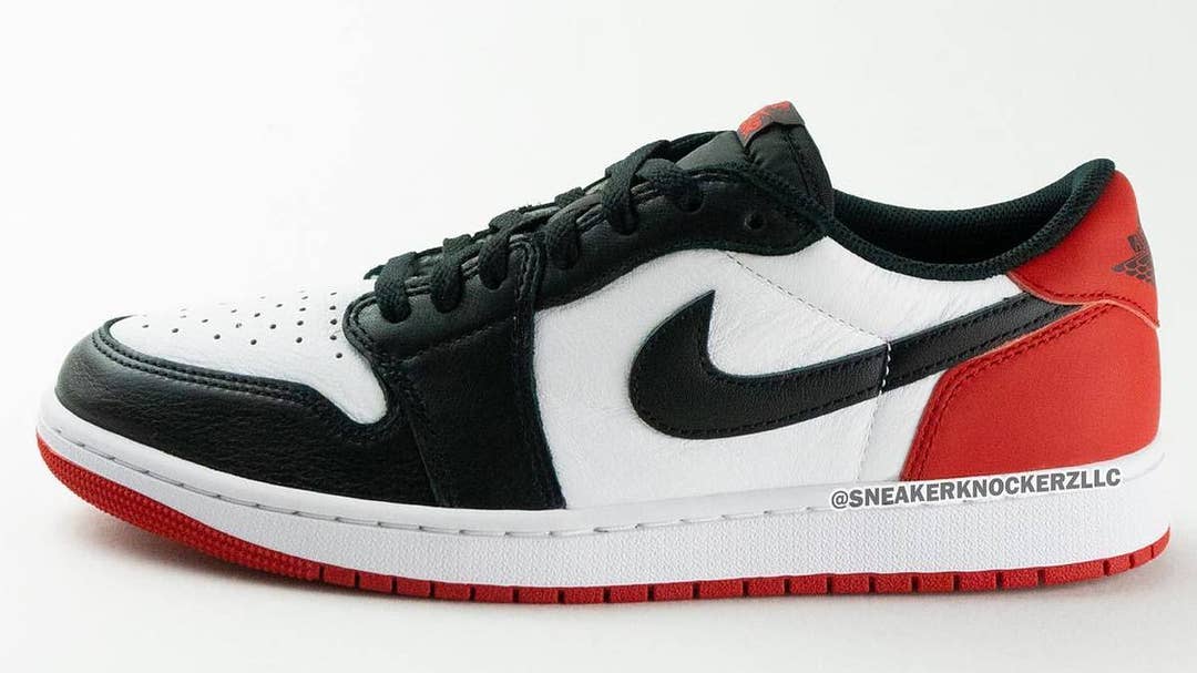 Air Jordan 1 Low 'Black Toe' August 2023 Release Date | Complex