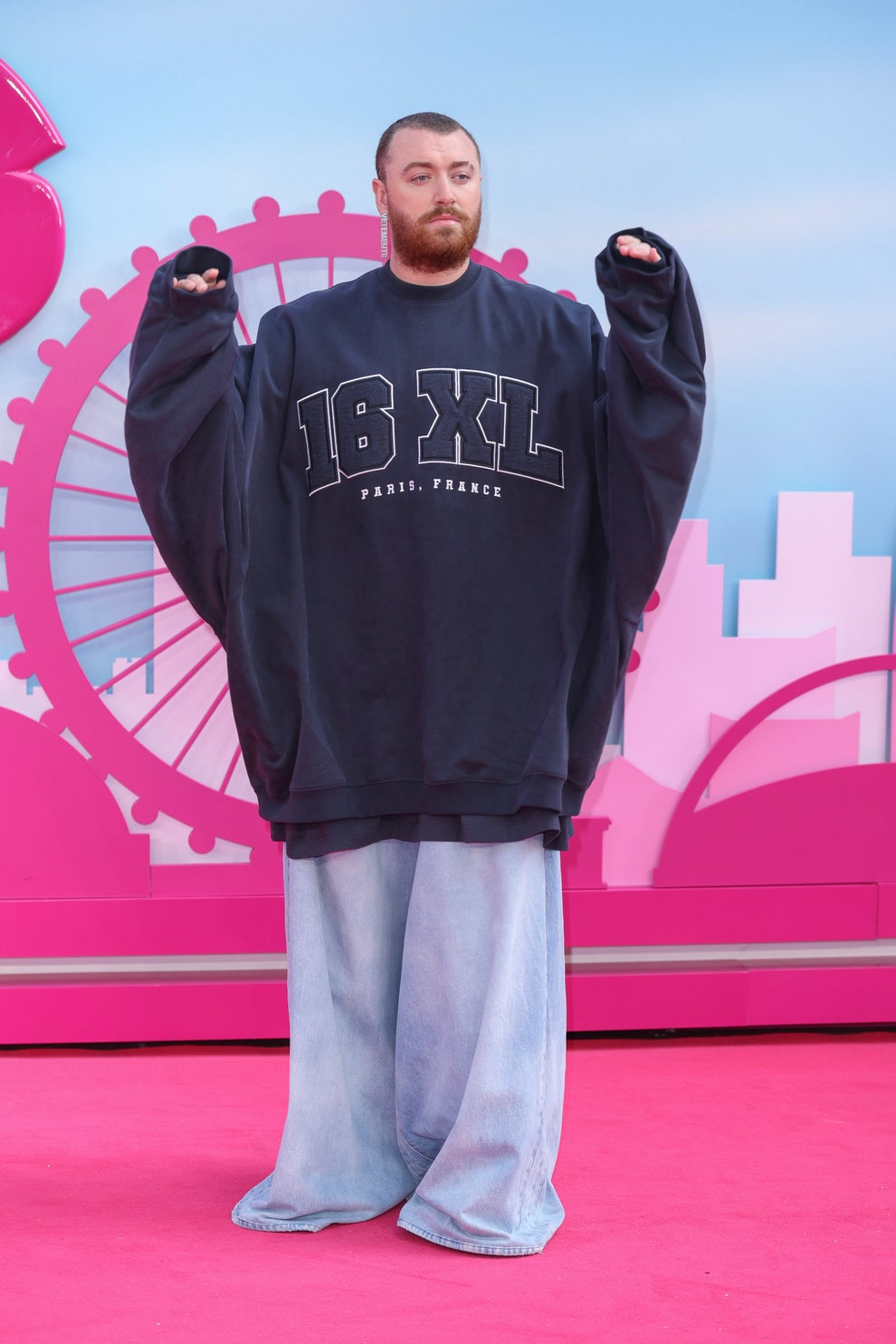 Sam Smith's Viral Barbie Premiere Look
