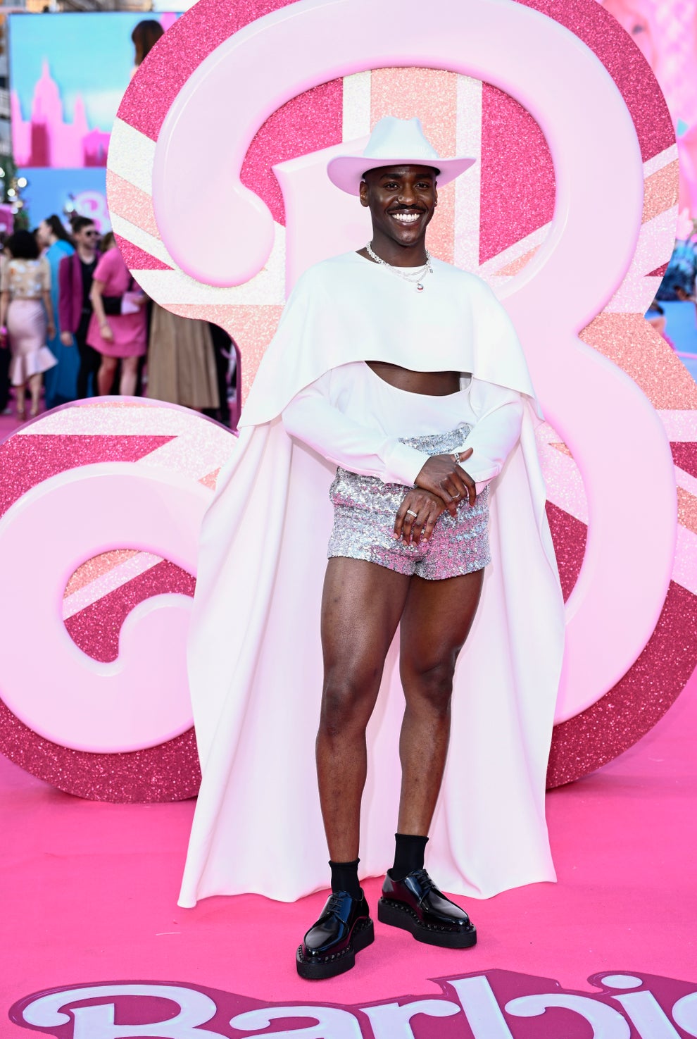 Sam Smith's Viral Barbie Premiere Look
