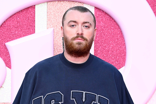 Sam Smith's "Barbie" Red Carpet Look Is Going Viral Because It's ...