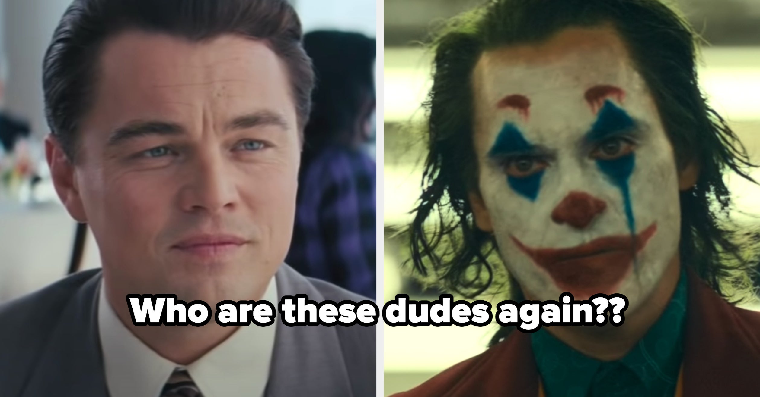 Trivia: Name The Main Characters From These Popular Movies