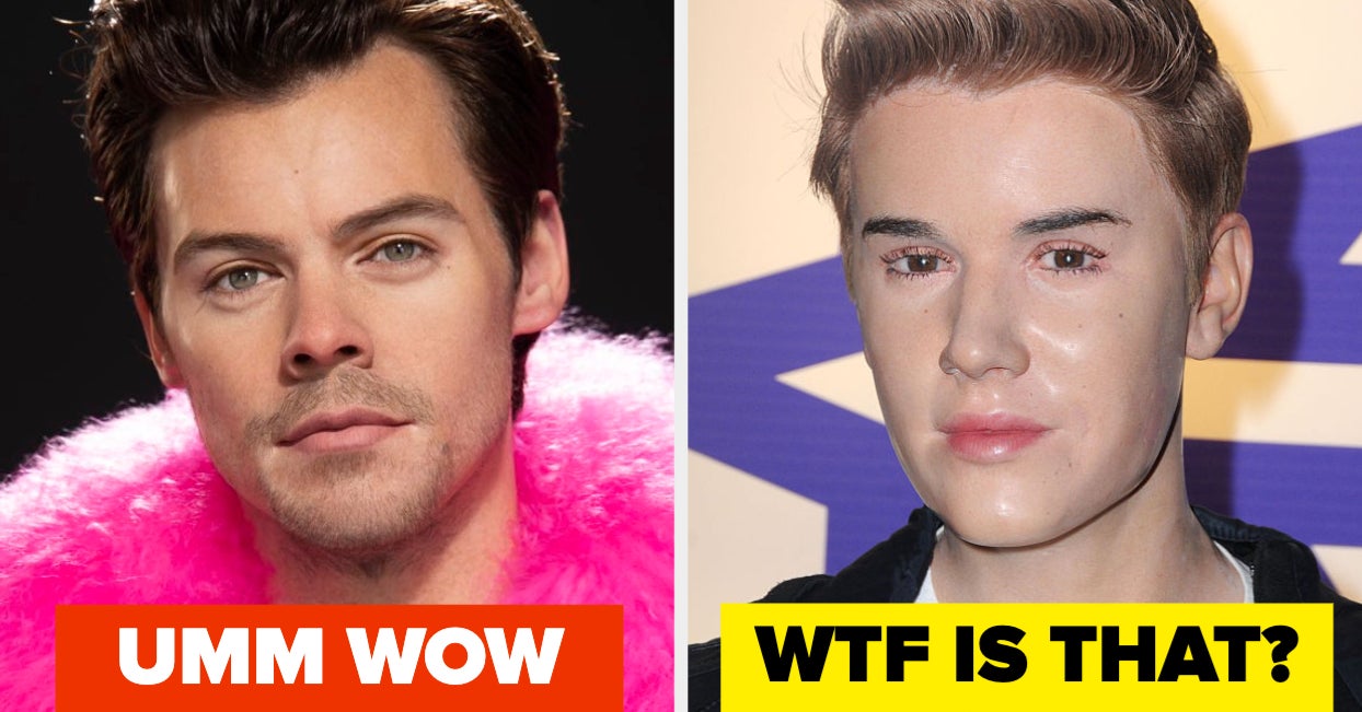 Harry Styles' Waxwork At Madame Tussauds Is Super Realistic