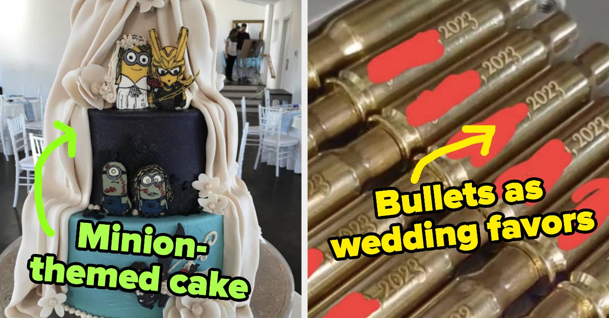 35 Tacky Wedding Fails