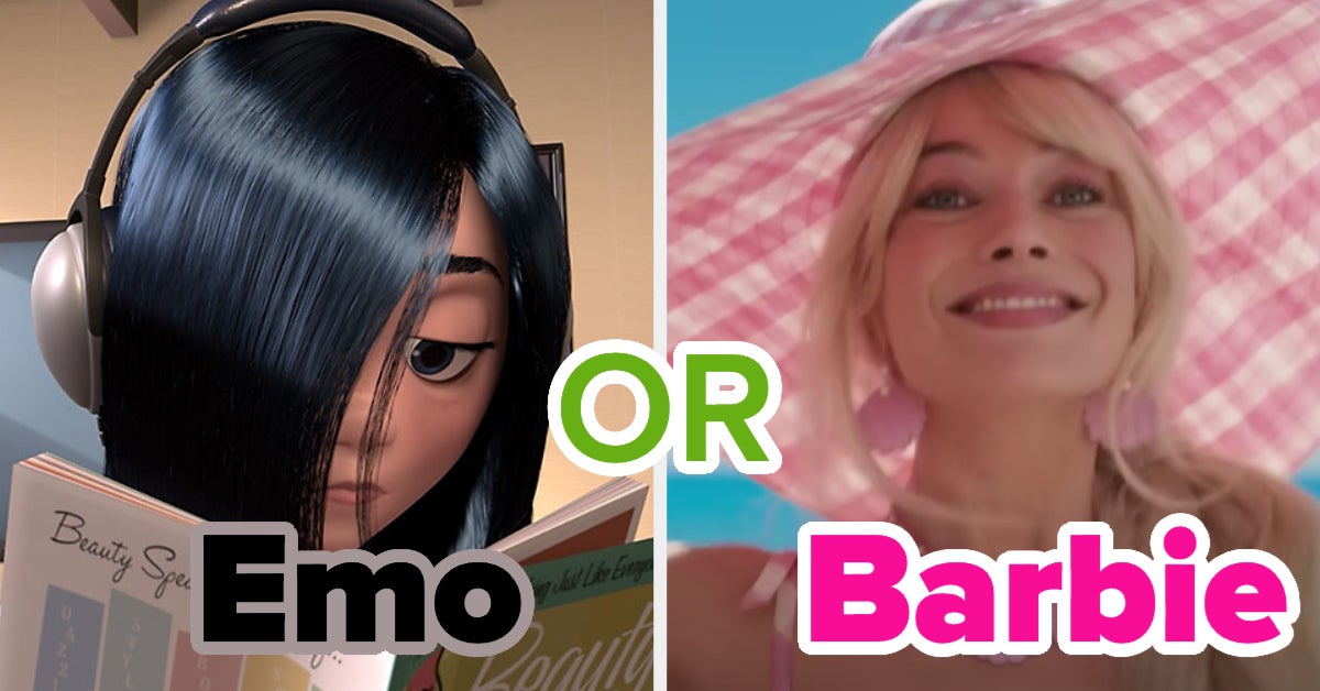 Let's See If You're More Barbie Or Emo